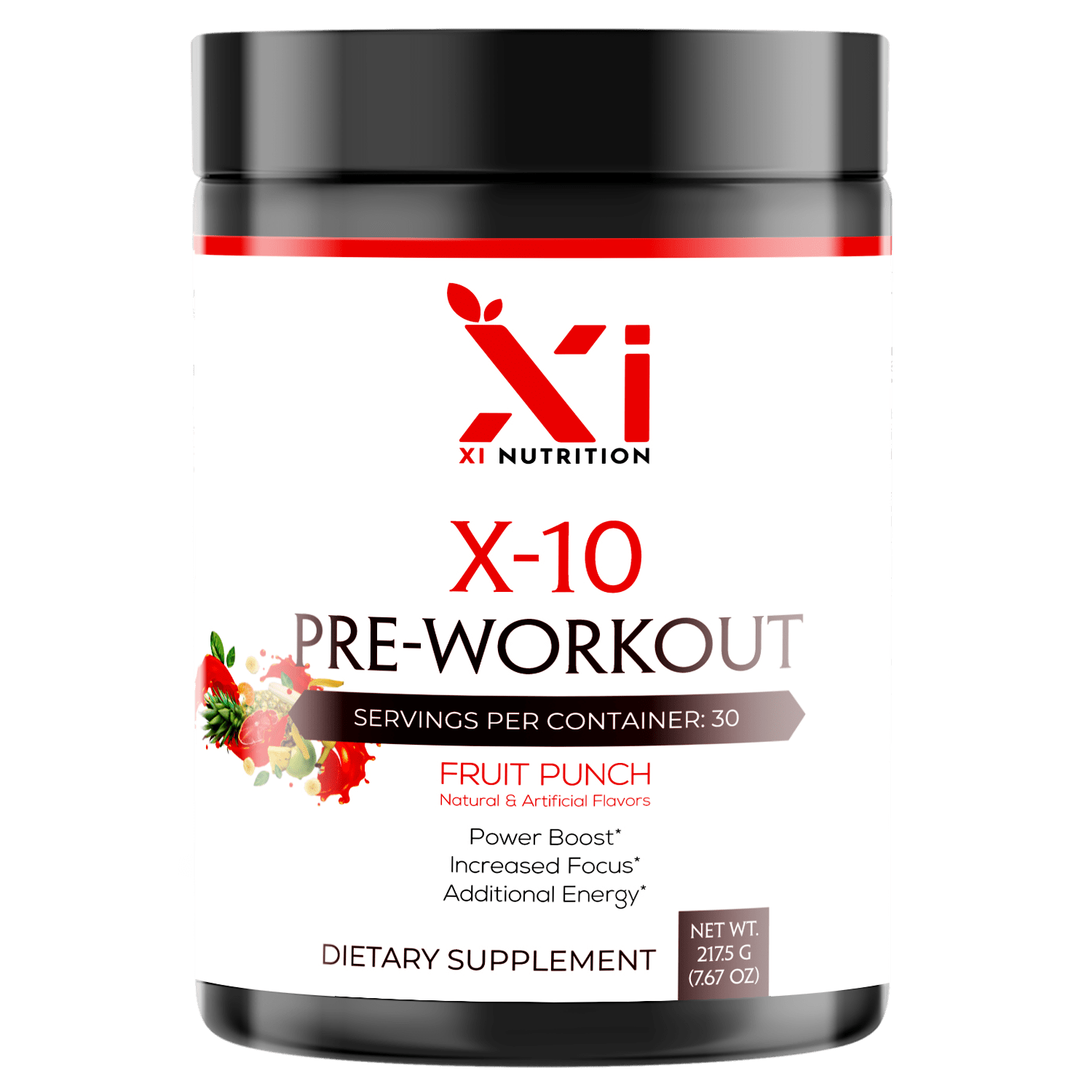 Pre workout Fruit Punch XI NUTRITION Pre workout Fruit Punch XI NUTRITION